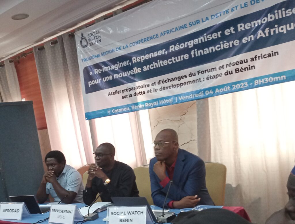 Session nationale de la Conférence africaine sur la dette et le ...