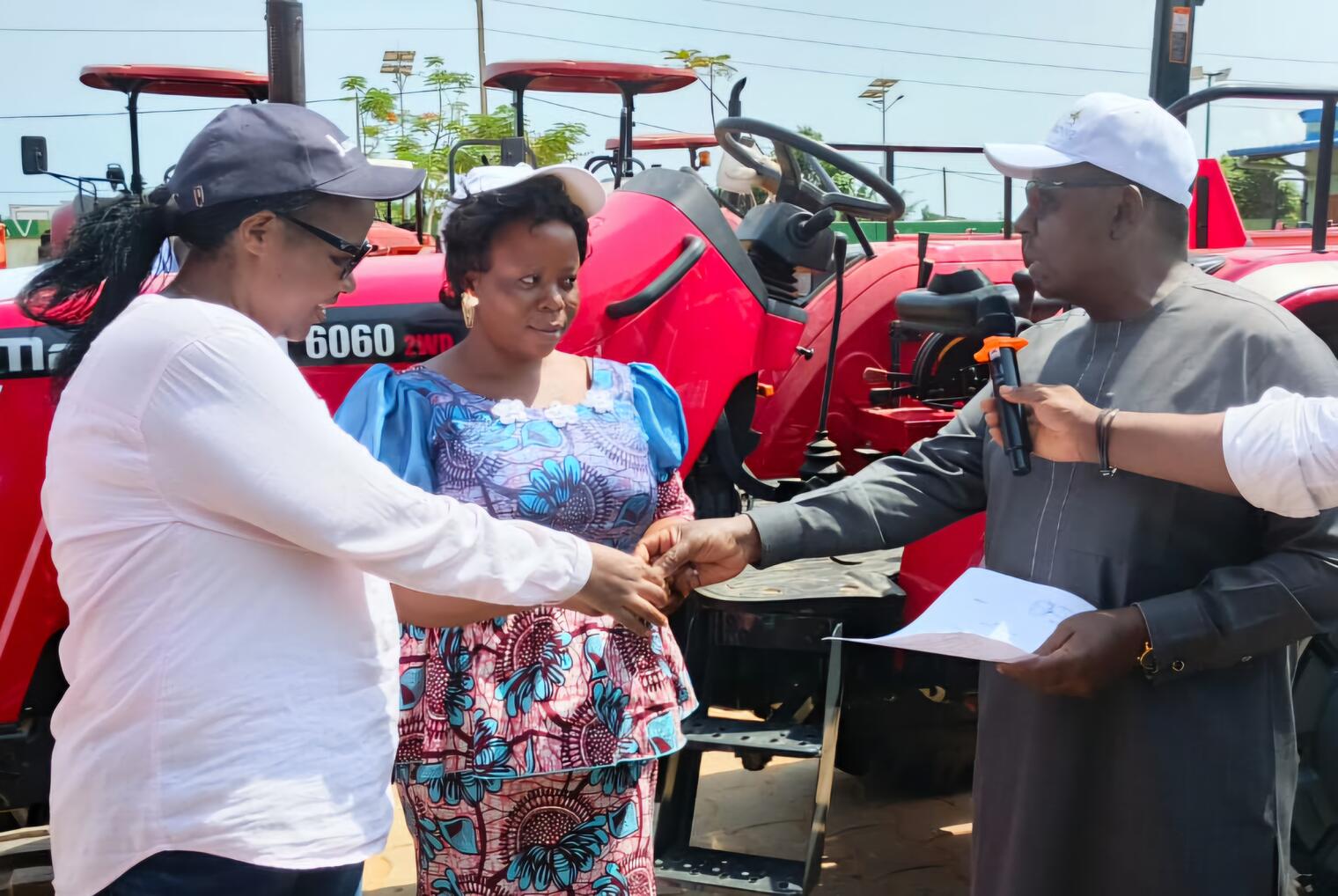 Visite de la Vice-présidente du Fonds International de Développement ...